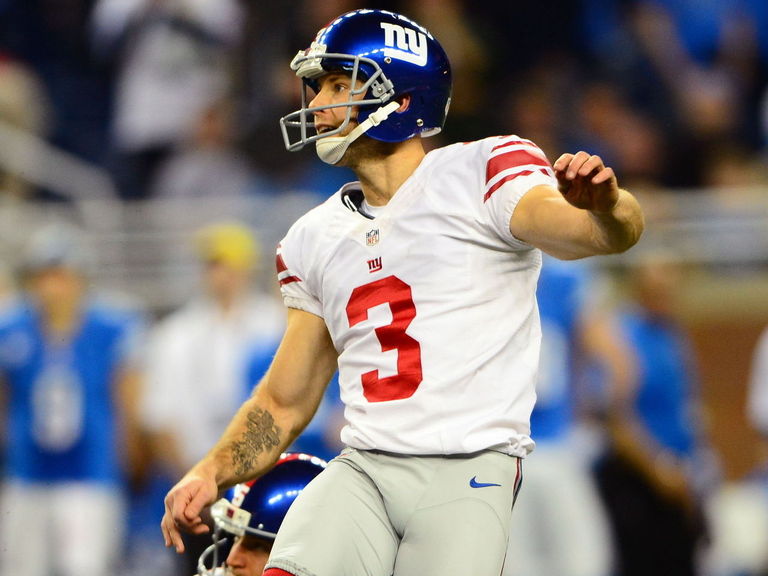 VIDEO: Giants kicker Josh Brown kicks opponent instead of ball ...