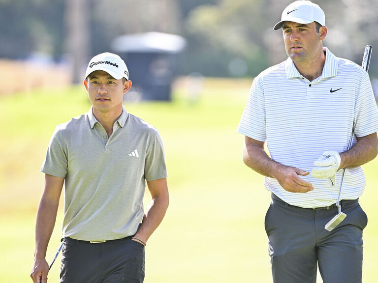Scheffler, Morikawa make final group for Round 4 tee times | theScore.com