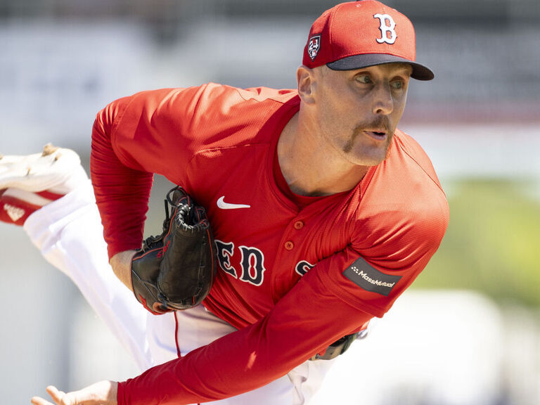 Booser arrives in majors with Red Sox after becoming carpenter in 2017 ...