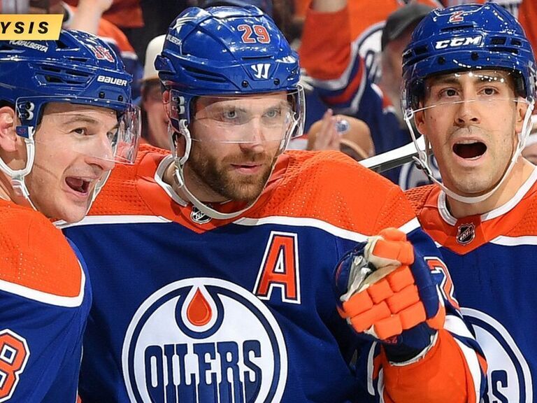 Quantifying the lack of defense in Oilers playoff games | theScore.com