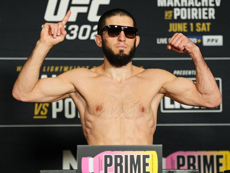 UFC 302 weigh-in results: Makhachev, Poirier cleared for title fight ...