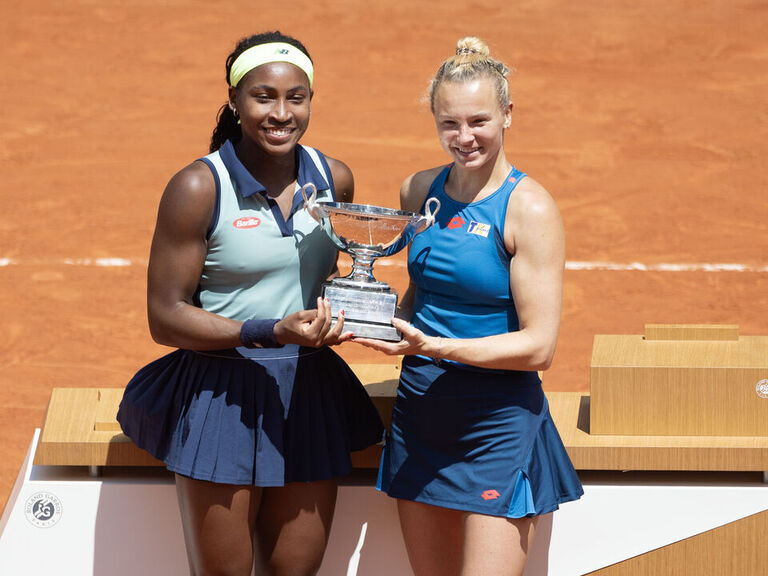 Gauff wins her 1st Grand Slam doubles title at French Open | theScore.com
