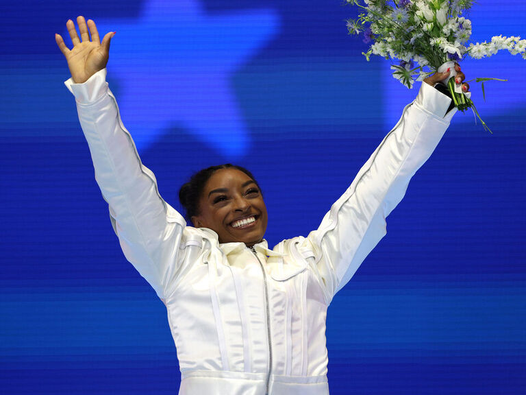 Biles secures 3rd trip to Olympics after dominating trials | theScore.com