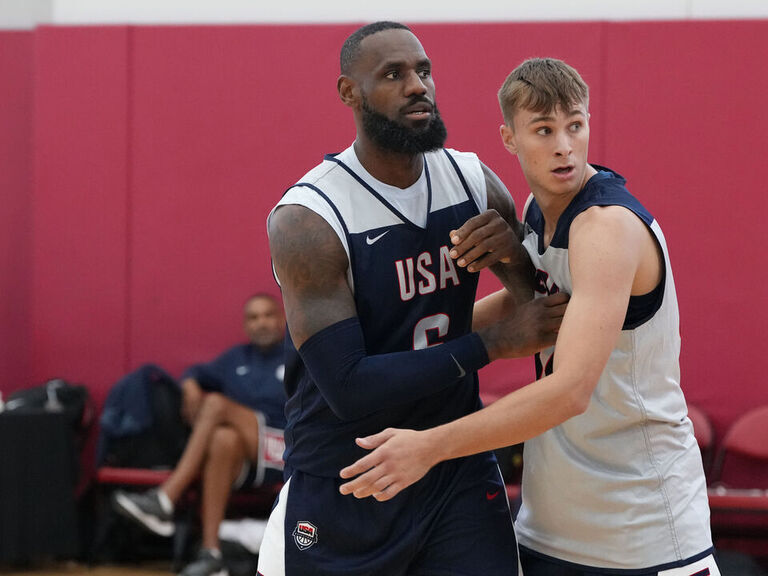 Team USA impressed by Duke-bound Flagg after scrimmage | theScore.com