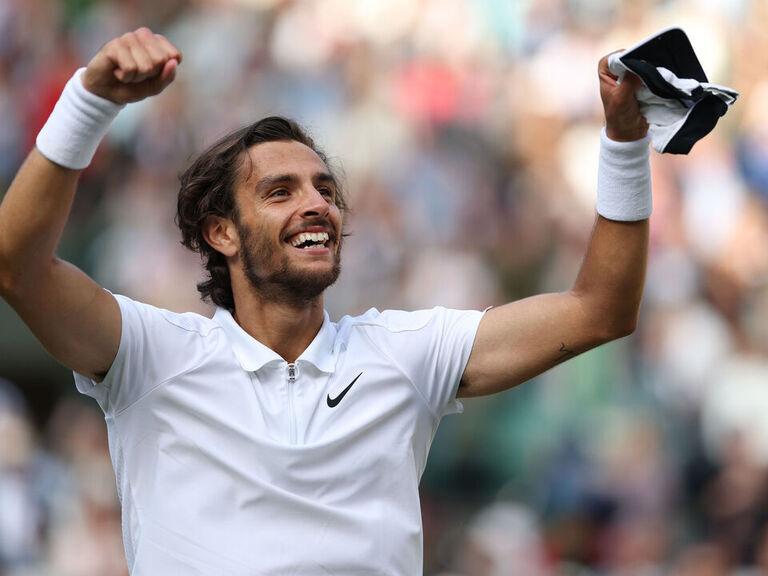 Musetti reaches 1st Grand Slam semi at Wimbledon, will face Djokovic ...