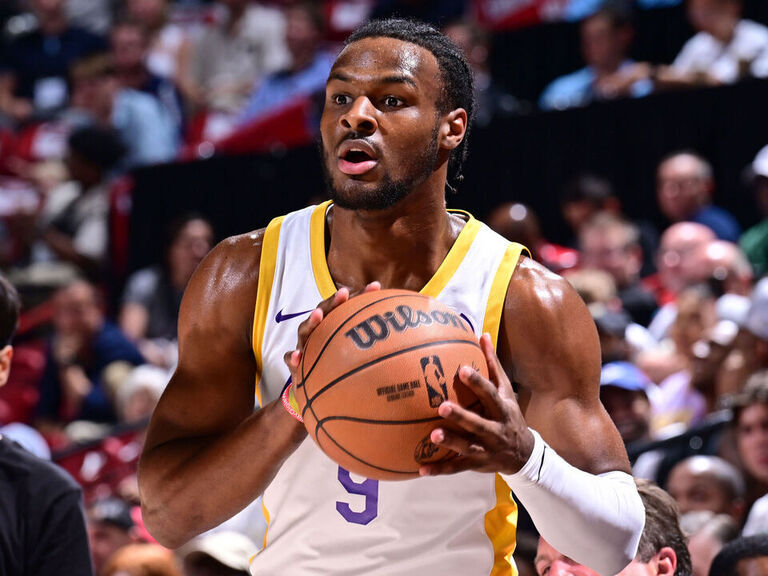 Bronny finishes with 2 points, Lakers lose to Celtics at Summer League ...