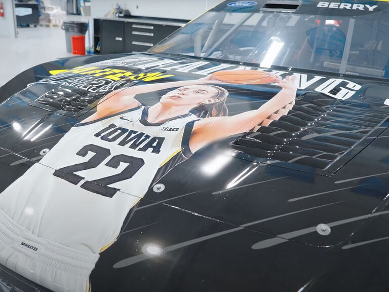 NASCAR team to use Caitlin Clark-themed car at Brickyard 400 | theScore.com