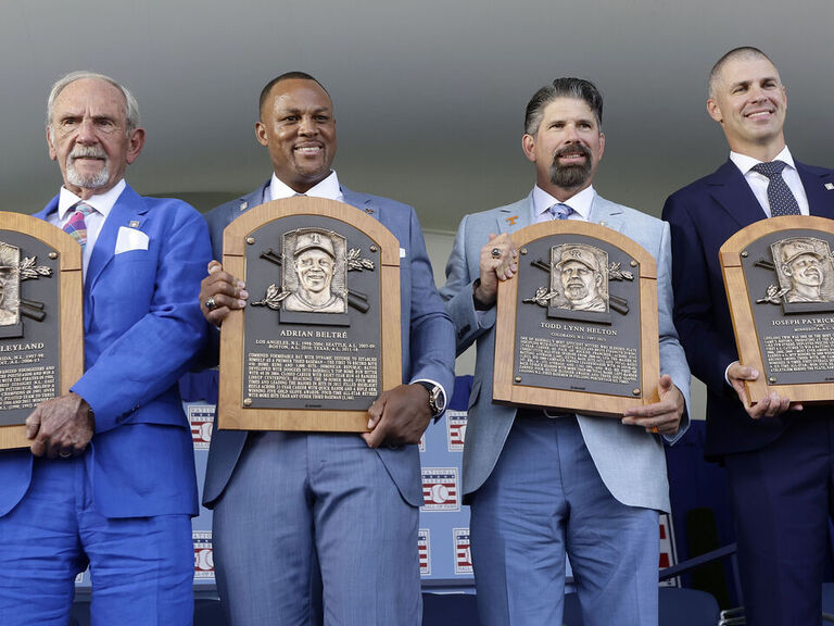Baseball HOF induction roundup: Plaques, speeches from 2024 class ...