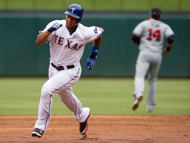 Rangers trade Michael Choice to Indians | theScore