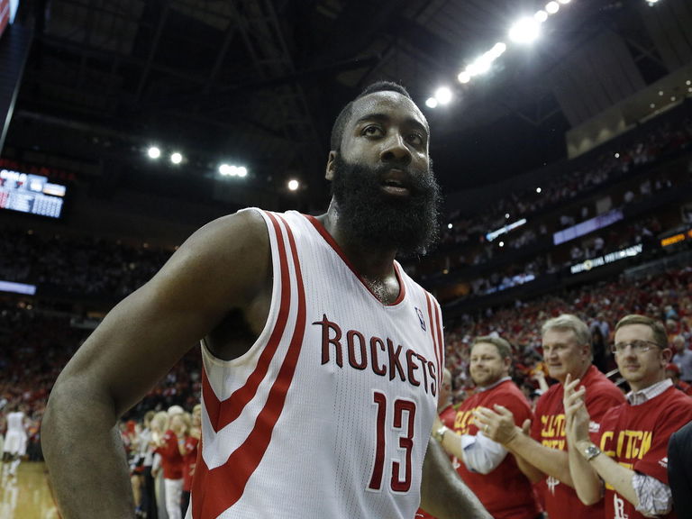 VIDEO: James Harden, Anthony Davis meet 'Beard Guru' to promote NBA ...