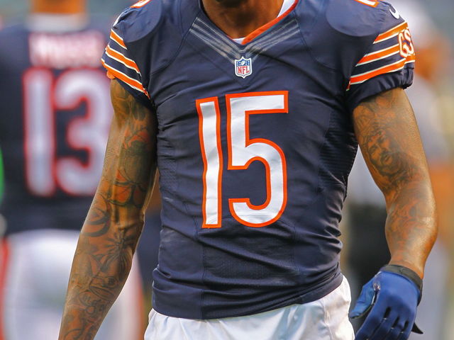 PHOTO: Broncos' Brandon Marshall wants you to know he's not…