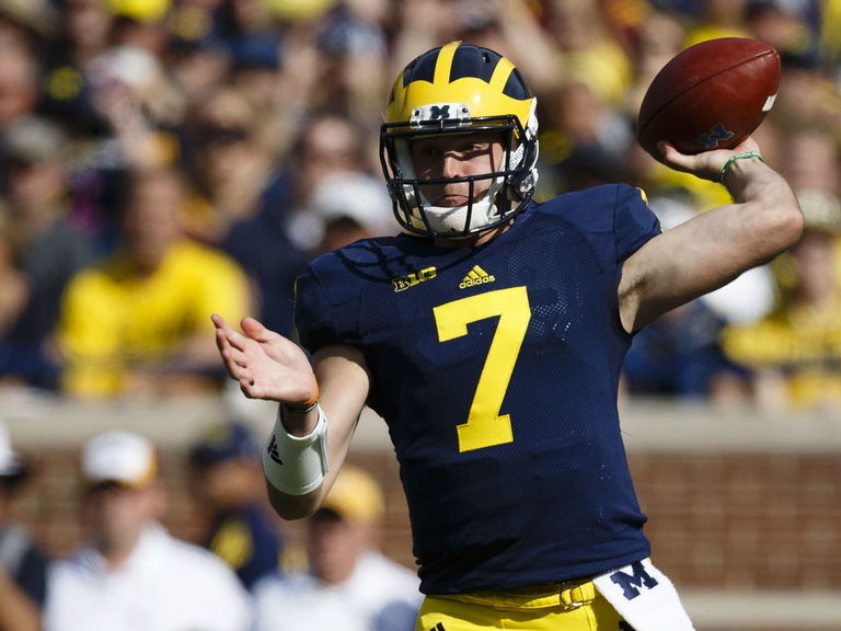 Former Michigan QB Shane Morris transfers to Central Michigan ...
