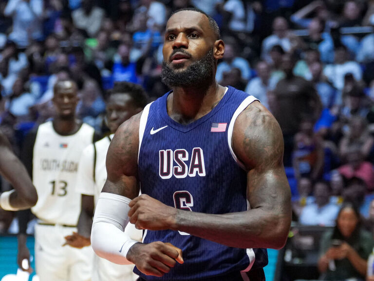 LeBron selected as Team USA flag bearer for Olympic ceremony | theScore.com