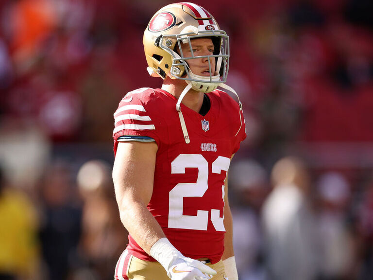 McCaffrey returns to 49ers practice following calf injury | theScore.com