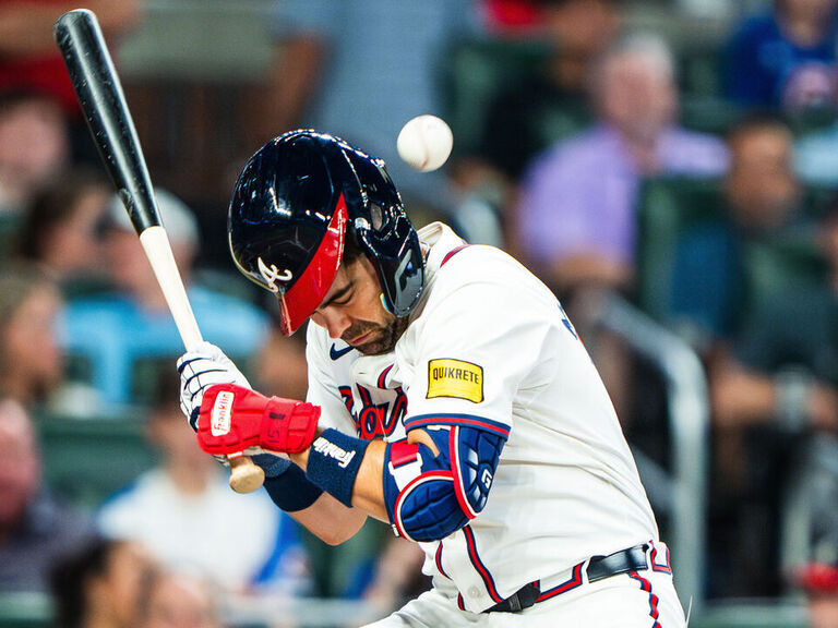 Braves' Merrifield rips pitchers, calls for changes after HBP to head ...