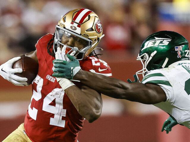 49ers' Mason 'mad' after being asked about CMC's injury sta…