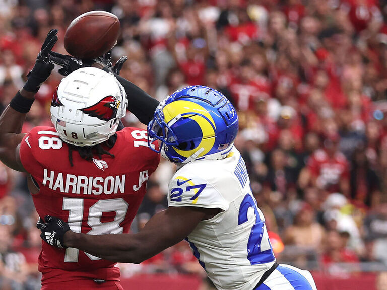 MHJ catches first 2 TDs as Cardinals roll past Rams | theScore.com