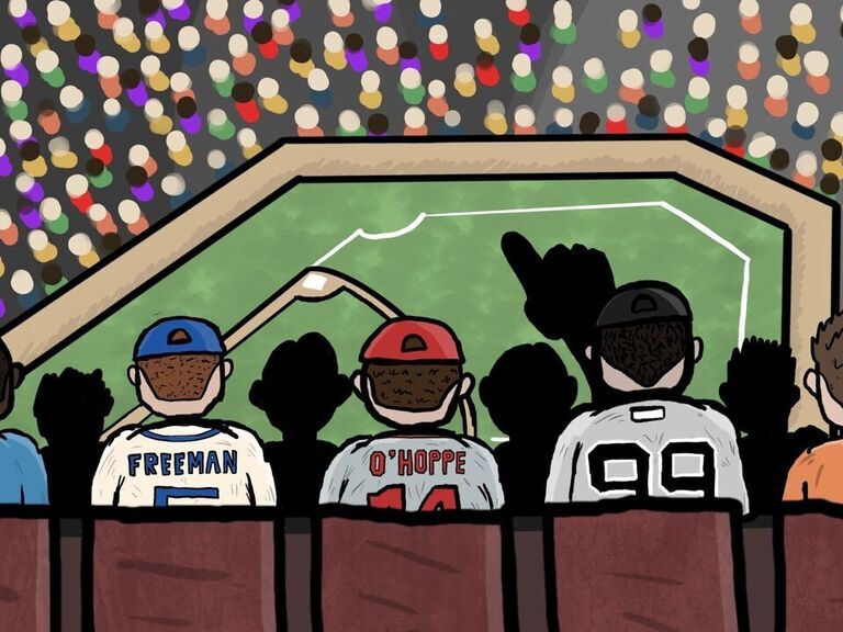 A different perspective: Players on watching MLB games from the stands ...
