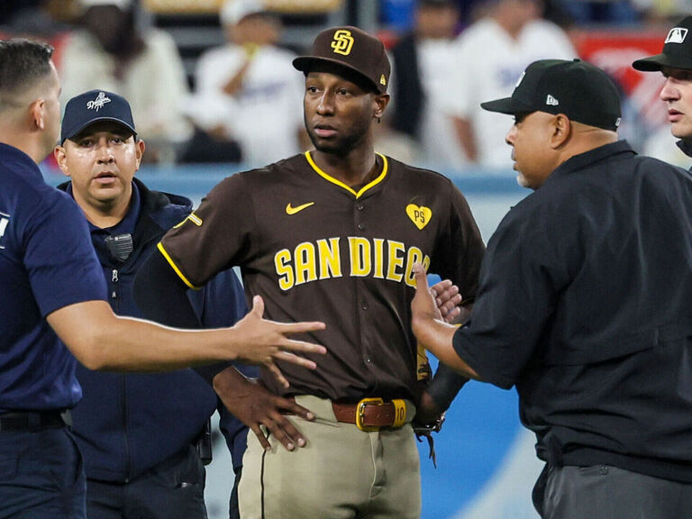Padres warn fans about bad behavior prior to Game 3 vs. Dodgers ...
