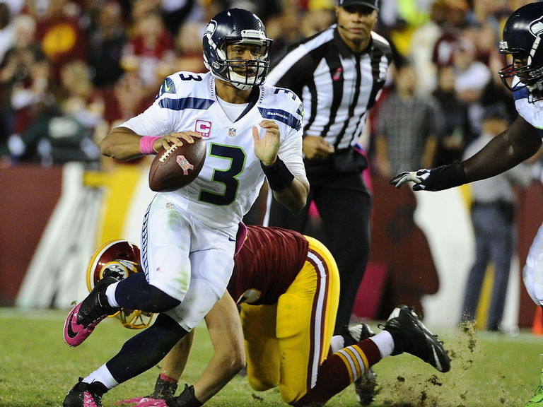 Russell Wilson doesn't plan to run often after setting Monday Night ...