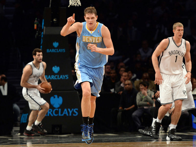 Cavaliers acquire Mozgov from Nuggets for 2 first-round picks ...
