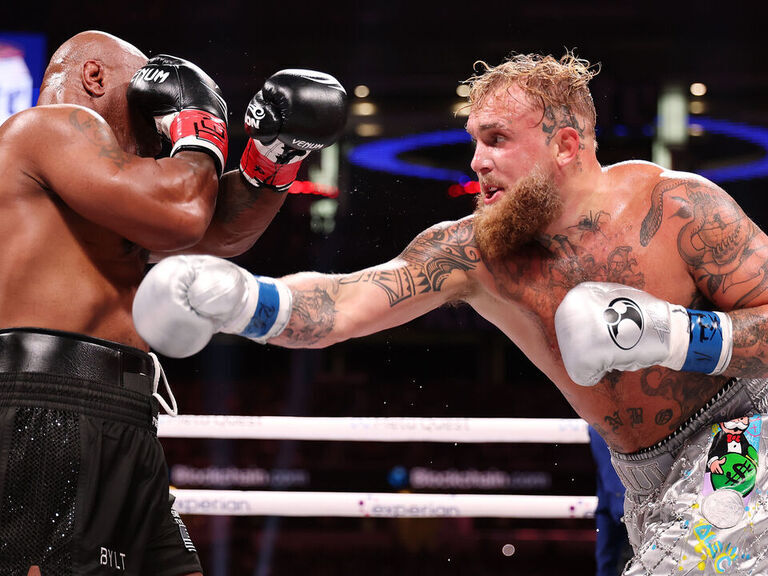 Jake Paul beats Mike Tyson by decision in blockbuster fight | theScore.com