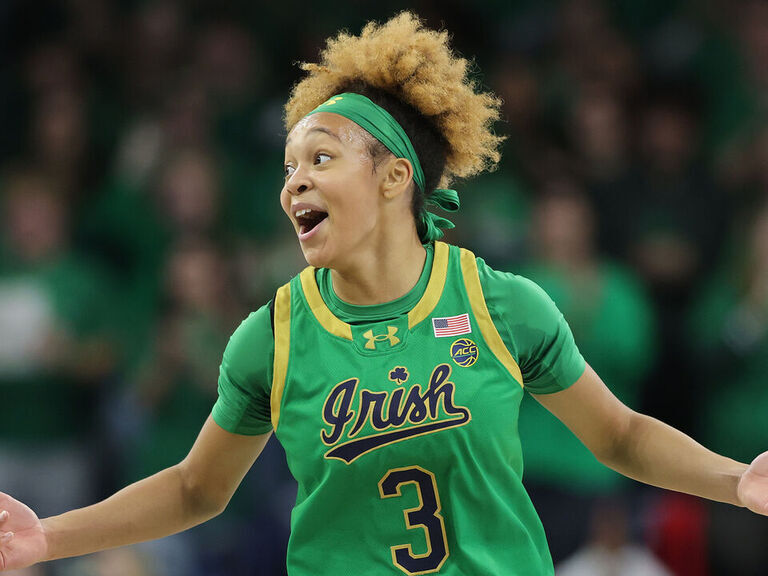 No. 3 Notre Dame routs Virginia for Ivey's 100th career win | theScore.com