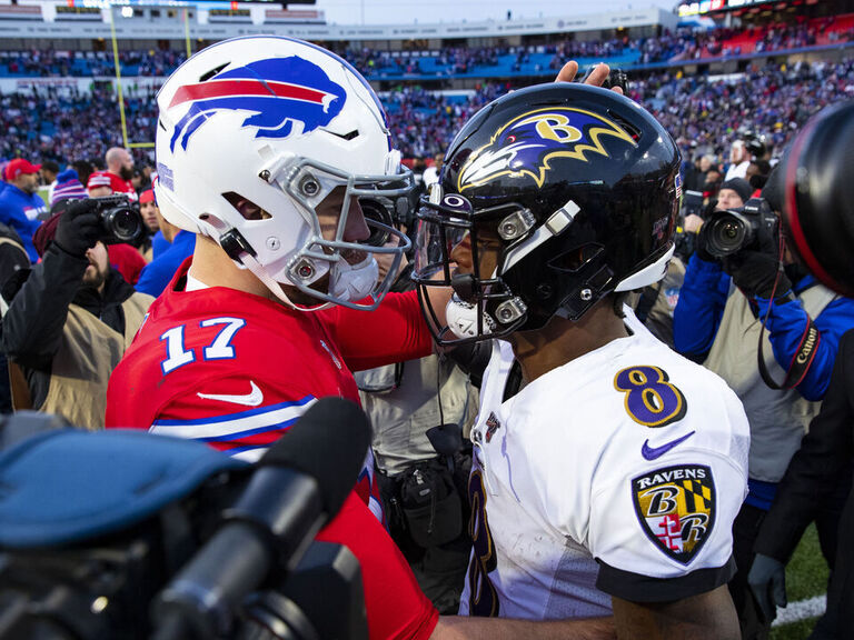 NFL divisional schedule: Ravens-Bills blockbuster, Rams-Eagles next ...