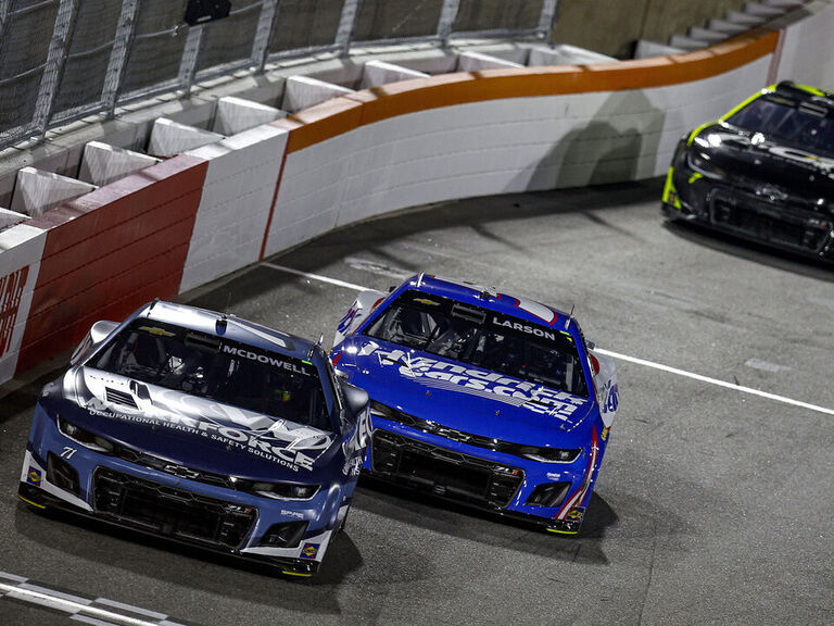 Berry, Larson, Blaney advance into The Clash at Bowman Gray Stadium ...