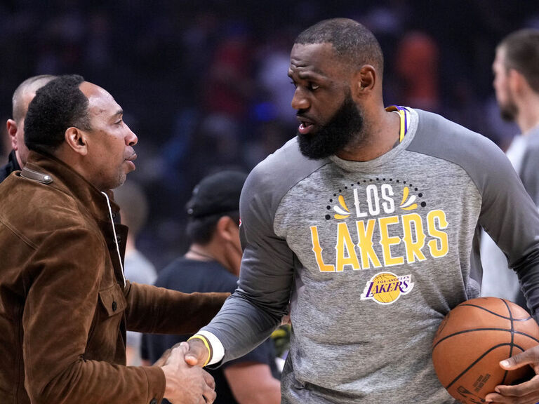 Stephen A. Smith: LeBron confrontation was due to Bronny coverage | theScore.com
