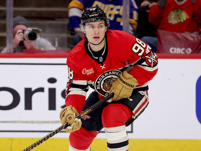 Bedard scores in OT to lift Blackhawks to win over Utah | theScore.com