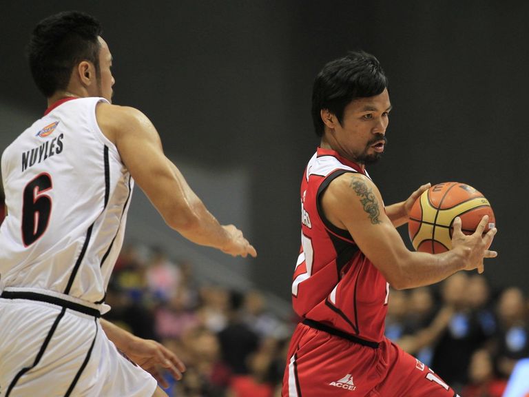 Manny Pacquiao makes professional basketball debut | theScore.com