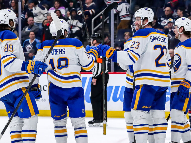 McLeod, Reimer lead Sabres to win over Western Conference-leading Jets ...