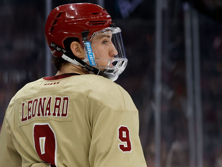 Capitals sign top prospect Ryan Leonard to entry-level deal | theScore.com