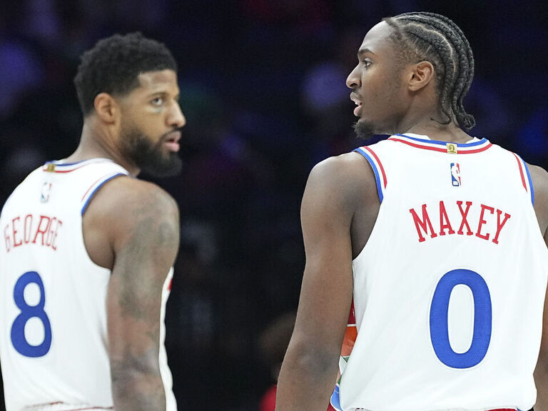 George, Maxey keeping faith in 76ers despite rough season | theScore.com