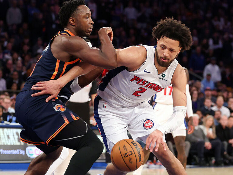 Pistons beat Knicks, snap 15-game playoff skid dating back to 2008 | theScore.com