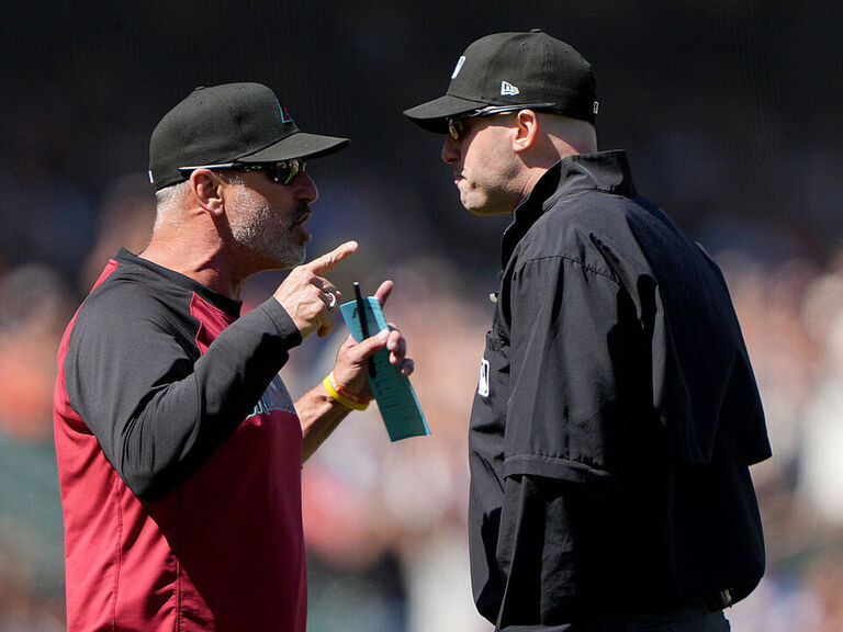 Lovullo's son gets ejected from game, copies dad by tossing umps ...