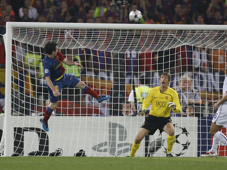 Messi's favorite goal, a header from UCL final, to become work of art ...