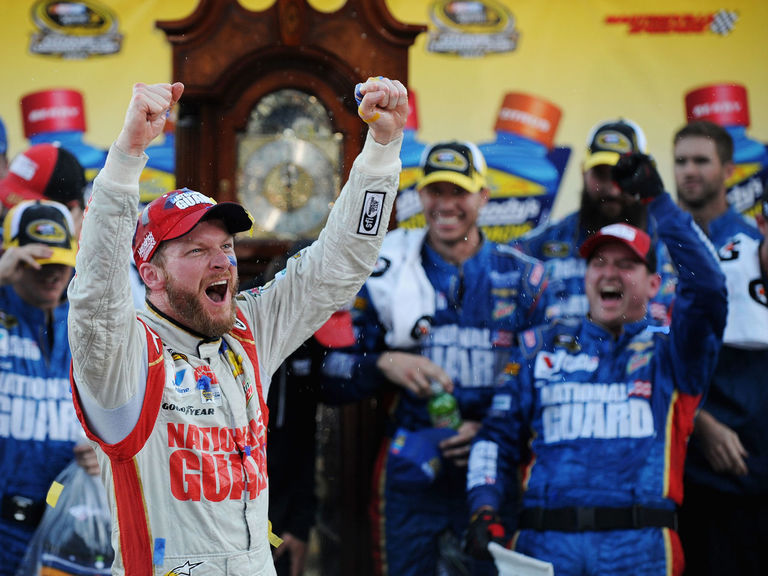 Dale Jr. wins Martinsville Cup race, fourth win of season | theScore.com