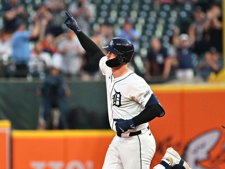 Dingler, Carpenter homer as Tigers become 1st to 50 wins | theScore.com