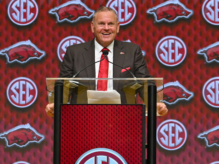 Arkansas' Pittman: House settlement provides level NIL playing field in ...