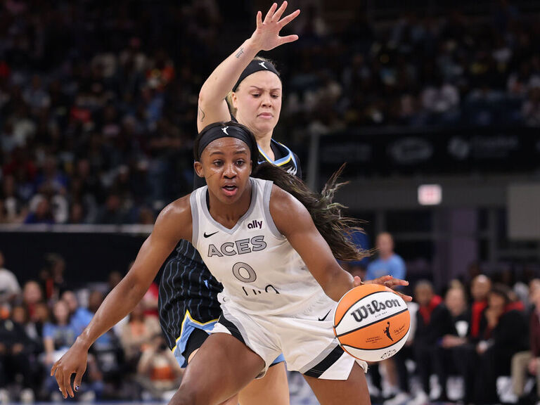 Aces secure WNBA playoff spot, 11th straight win with victory over the ...