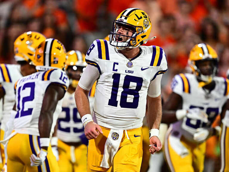 LSU's Nussmeier named AP Player of the Week after win over Clemson ...