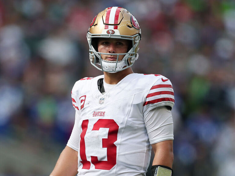 Report: Purdy expected to miss 2-5 weeks with turf toe | theScore.com