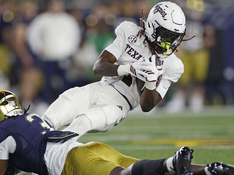 Texas A&M's Craver named AP Player of the Week after win vs. Notre Dame | theScore.com