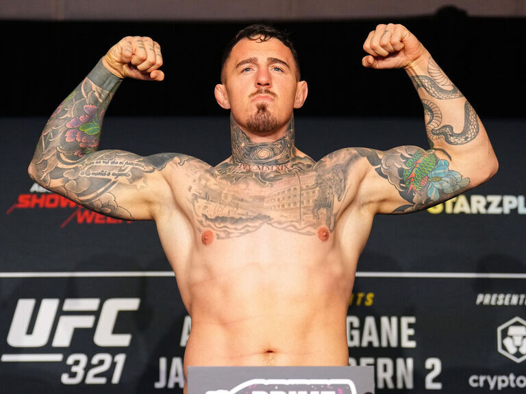 UFC 321 weigh-in results: Aspinall, Gane cleared for title fight ...