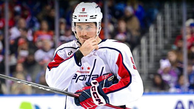 Capitals' Leonard injured after huge hit from Trouba | theS…