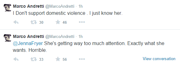 Marco Andretti: Patricia Driscoll 'getting way too much att…
