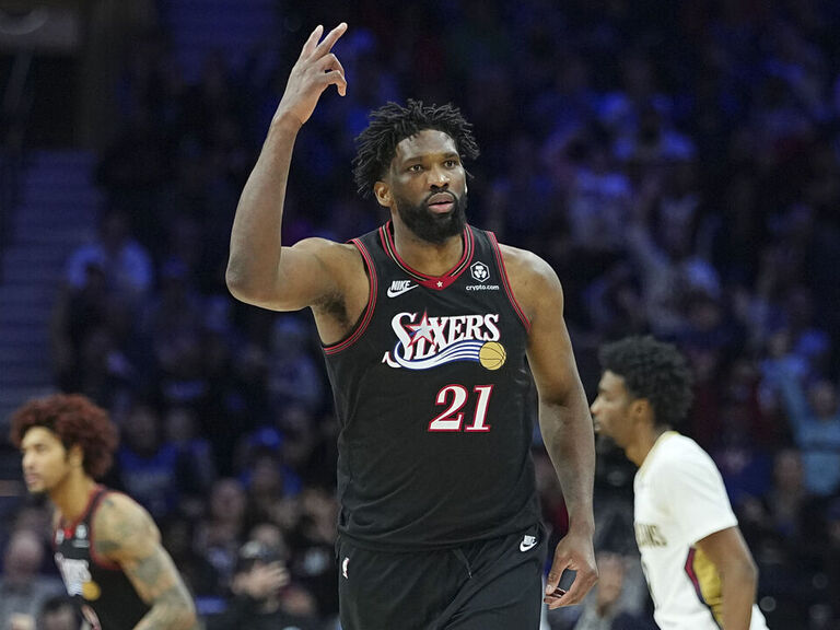 Embiid's 40 points lead 76ers past Pelicans after George's suspension ...