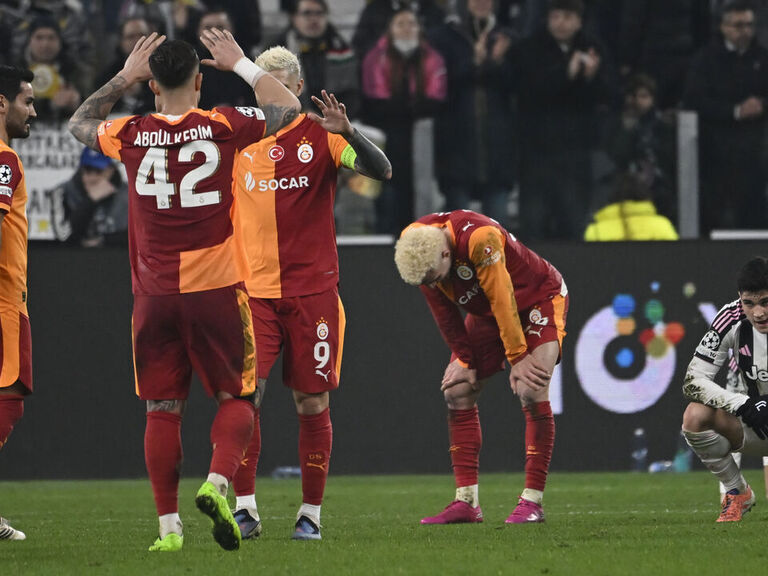 Galatasaray hold off 10-man Juve's furious comeback in wild UCL affair ...